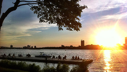 Boston at Sunset | Bradezone